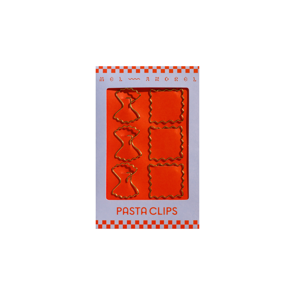 Pasta Paper Clips - Ravioli + Farfalle – Well Stocked